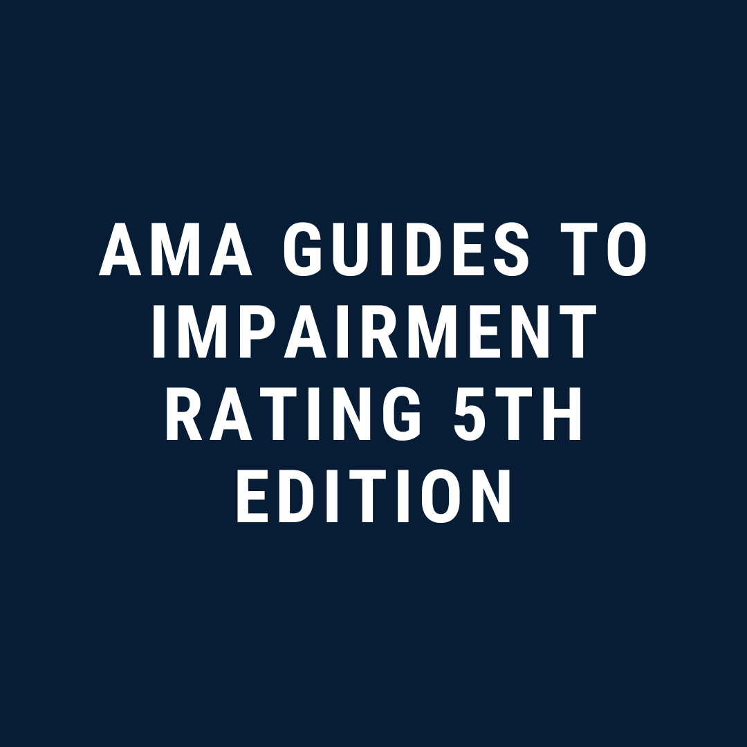 Clinical Guidelines | Croft Guidelines | AMA Guides